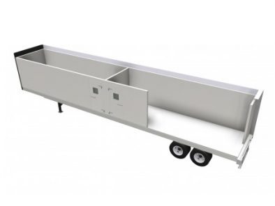 Temporary Mobile Kitchens Semi Trailer Units | Kitchen Corp, Inc